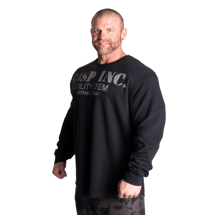 Gasp Thermal Gym Sweater | Soft and Breathable | – Crossborder Supps