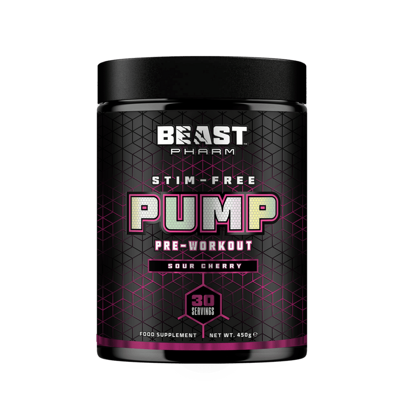 Beast Pharm Pump Pre Workout | Caffeine Free | Skin Bursting Pump | 8g ...