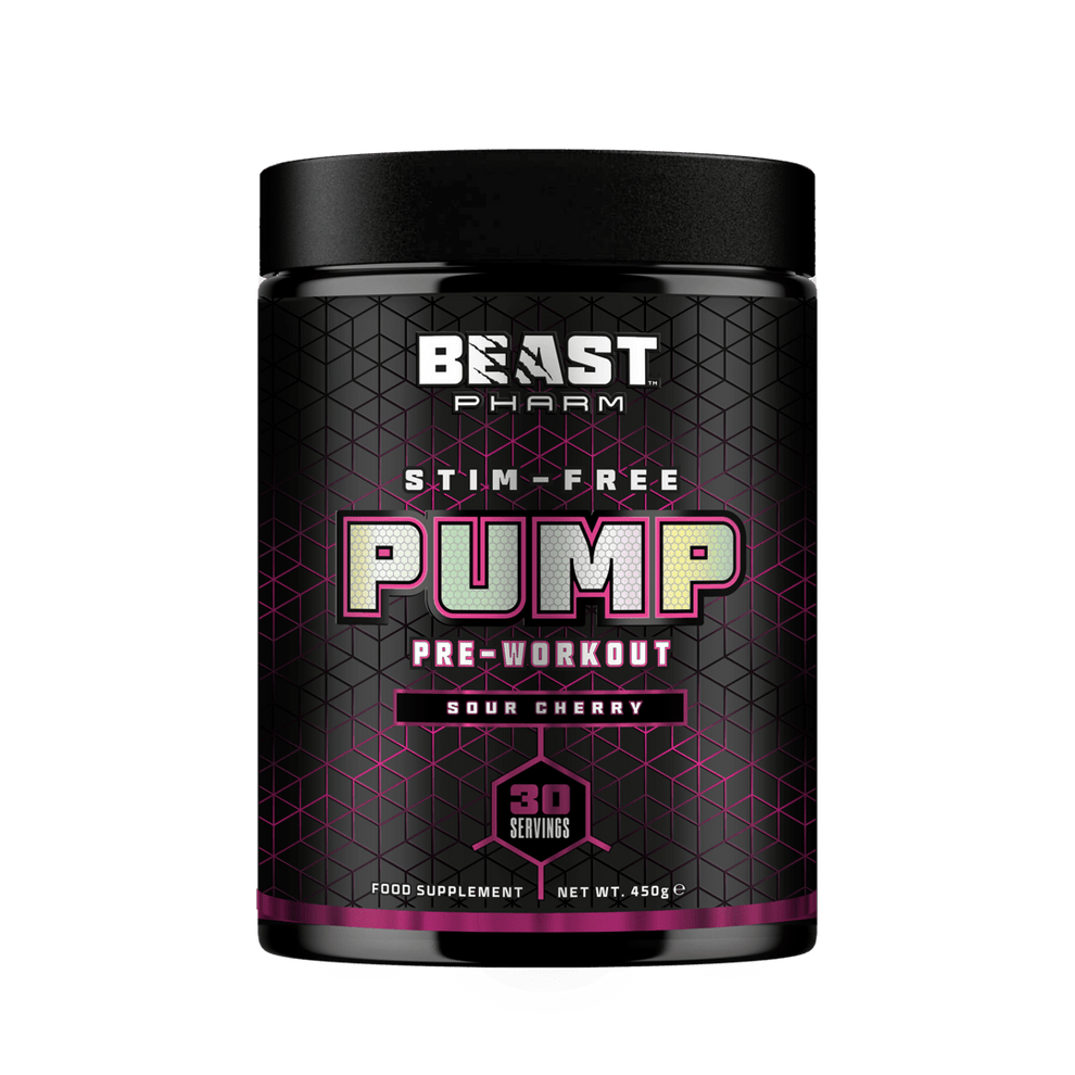 Beast Pharm Pump Pre Workout | Caffeine Free | Skin Bursting Pump | 8g ...